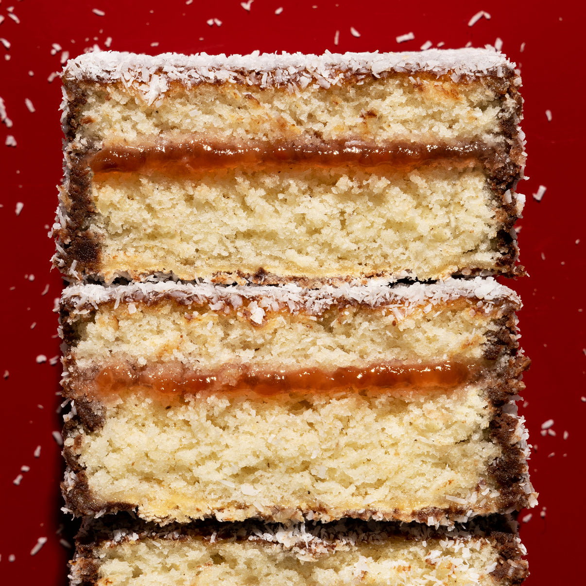 Gluten Free Lamingtons – Sans Bakery
